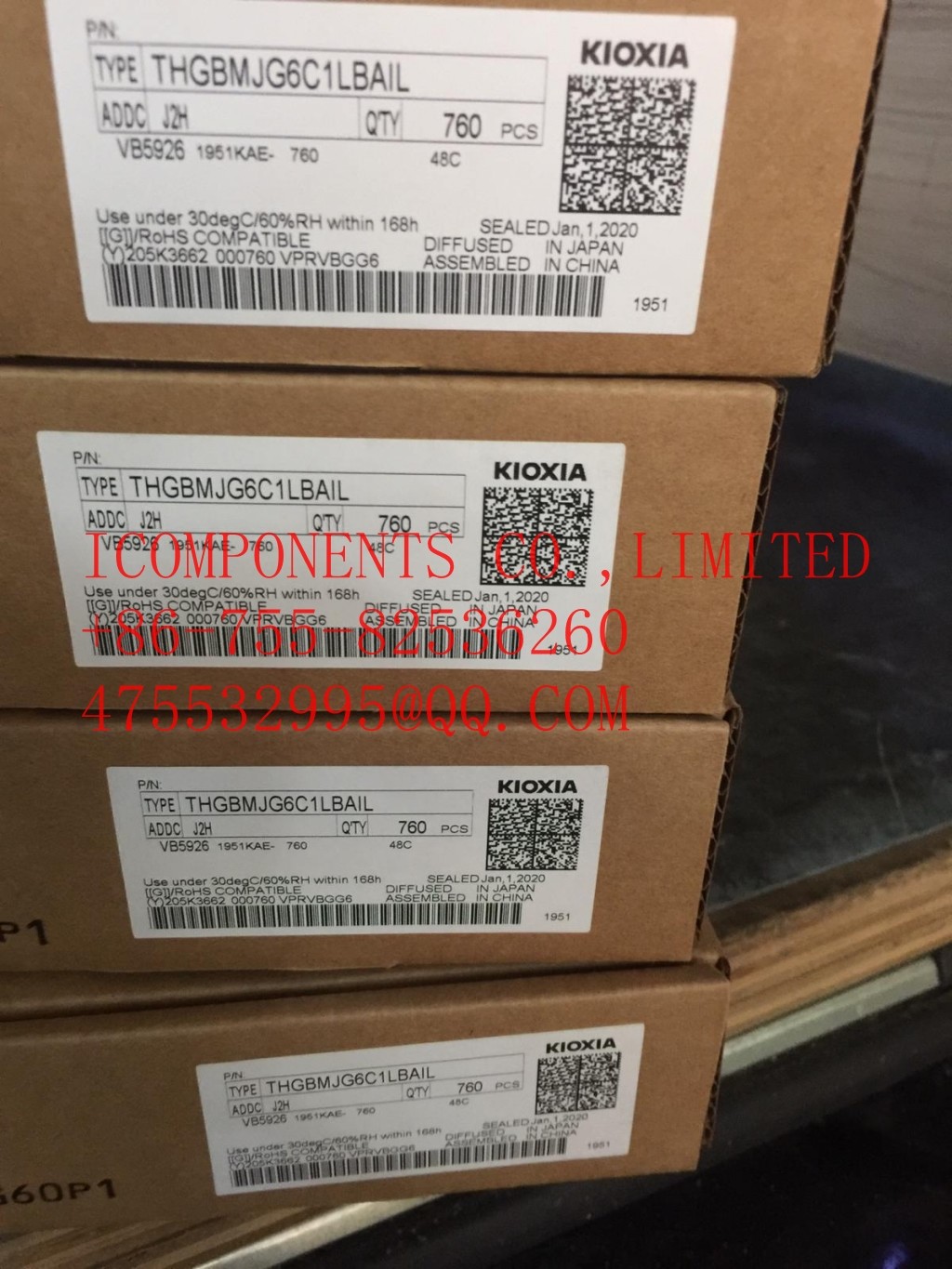 THGBMJG6C1LBAIL TOSHIBA EMMC IC FLASH 8GBYTE 52MHZ 153WFBGA NAND FLASH THGBMFG6C1LBAIL ...